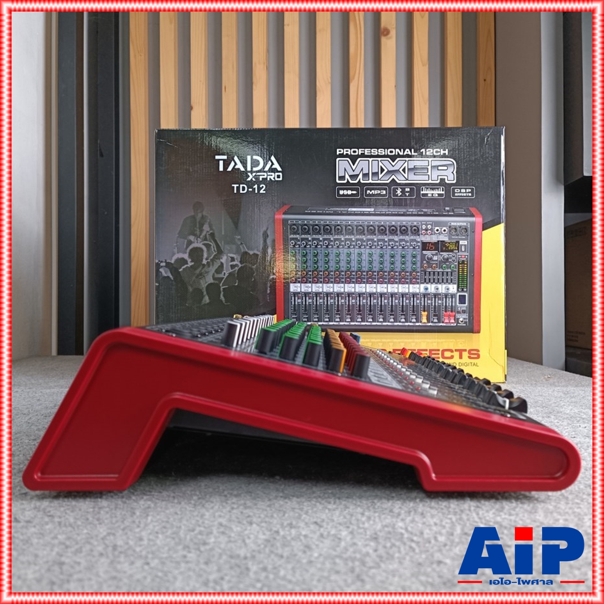 TADA TD-12 MIXER TADA TD 12 มิกซ์เซอร์ ธาดา รุ่นTD12 มิกซ์เซอร์อนาล็อกมิกเซอร์ TADA มิกเซอร์ ...