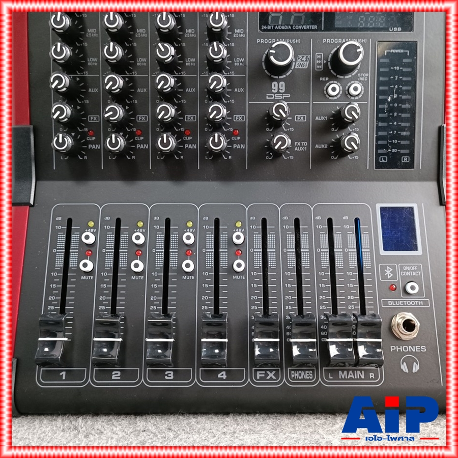 TADA SUPER-4 MIXER พร้อม RACK มิกเซอร์อนาล็อก 4 แชนแนล เอฟเฟคแท้ ซูเปอร์ ธาดา SUPER 4 SUPER4 เอ ...