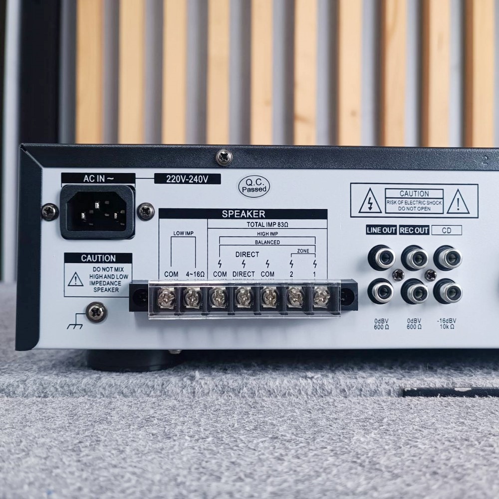 TADA A-2120H powermixer two zone เพาเวอร์ลายน์ Power Amplifier (H version) TA DA A 2120H ธาดา ...