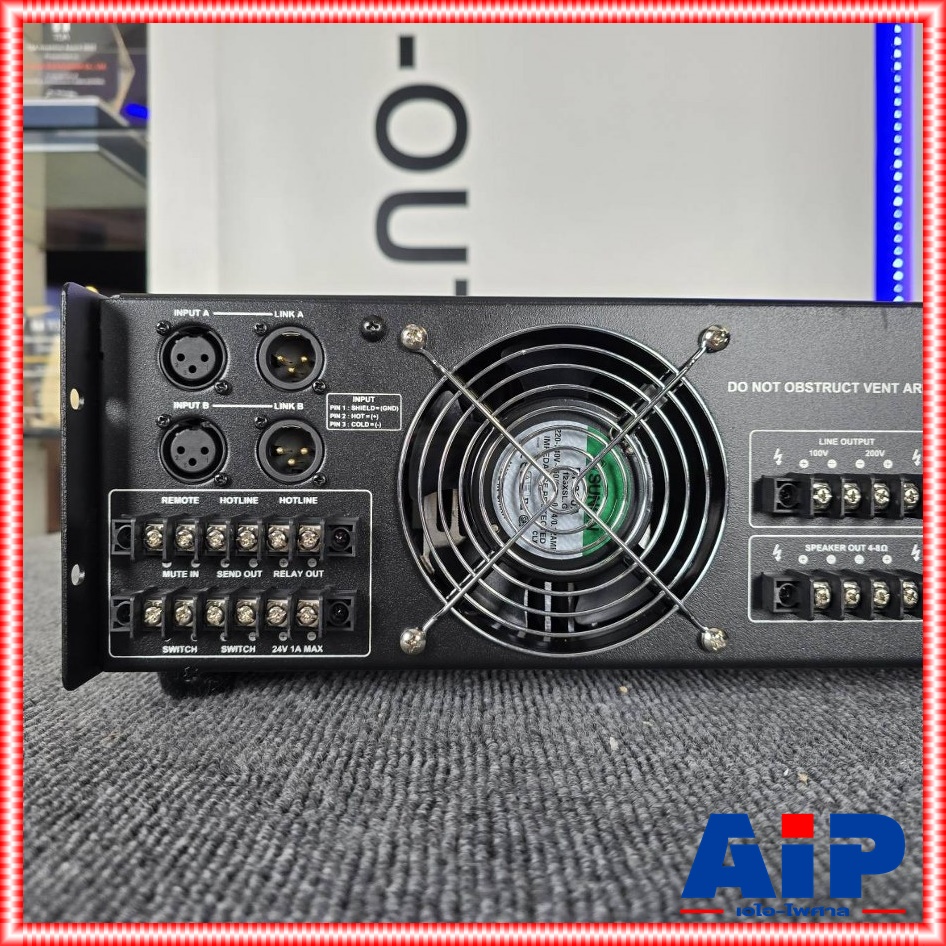 NPE LA-2000 POWERAMP มีLINE เพาเวอร์แอมป์ พาวเวอร์แอมป์ที่มีไลน์แมทชิ่ง เครื่องขยายเสียงตามสาย ...
