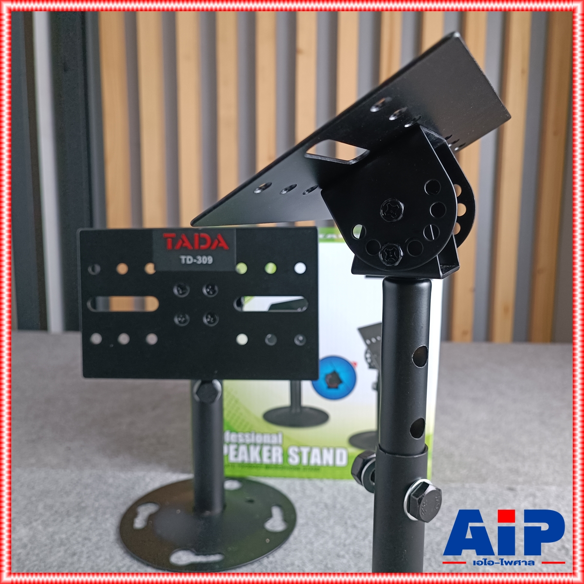 1คู่ TADA TD-309 ขาแขวนลำโพง ตู้ลำโพง คาราโอเกะ TADA TD 309 ธาดา TD309 ขายึดตู้ลำโพงคาราโอเกะ เอ ...