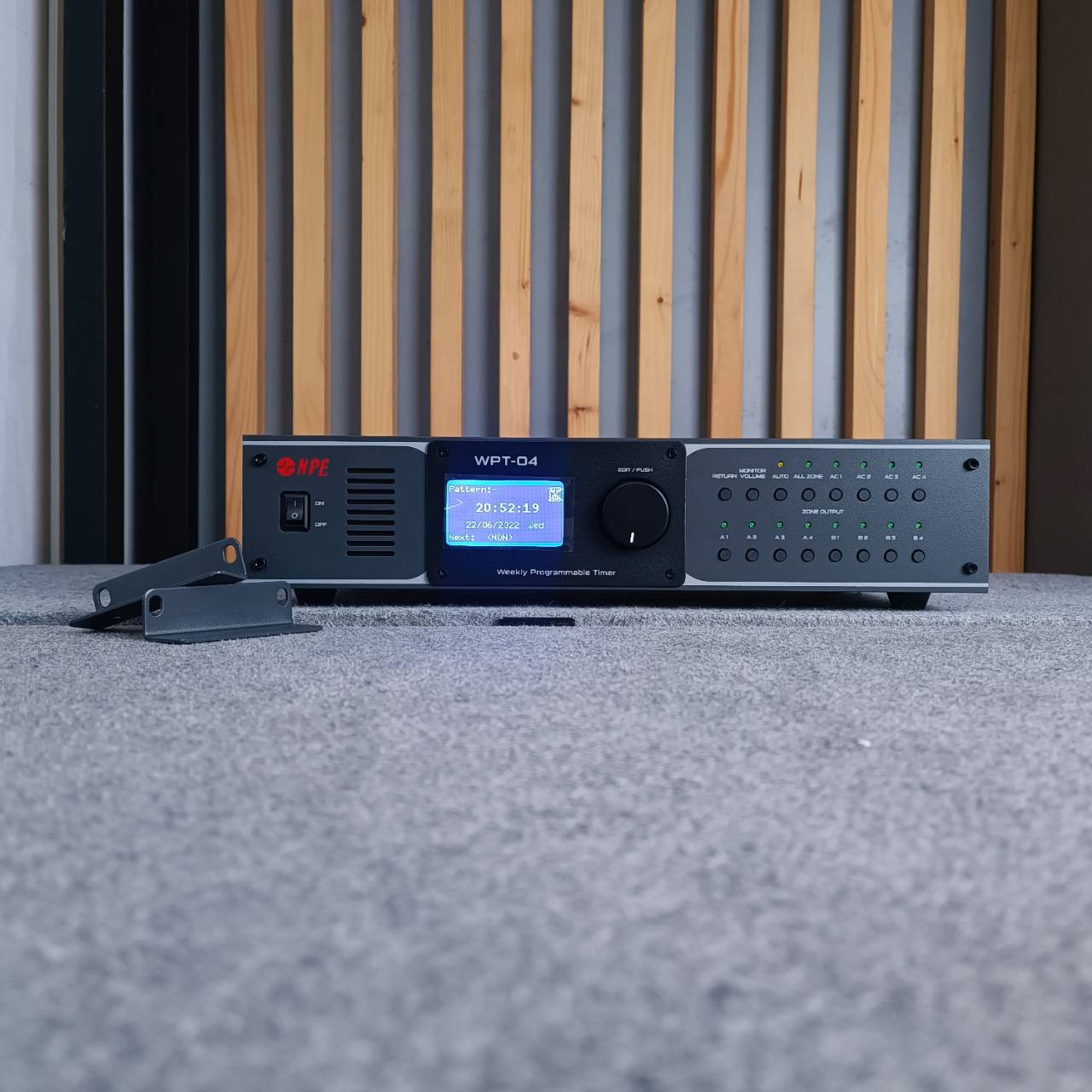 NPE WPT-04 เครื่องโปรแกรมงานประกาศ เป็นอาทิตย์ ตัวจับเวลาแบบตั้งโปรแกรมอัตโนมัติ WPT04 WPT 04 เอ ...