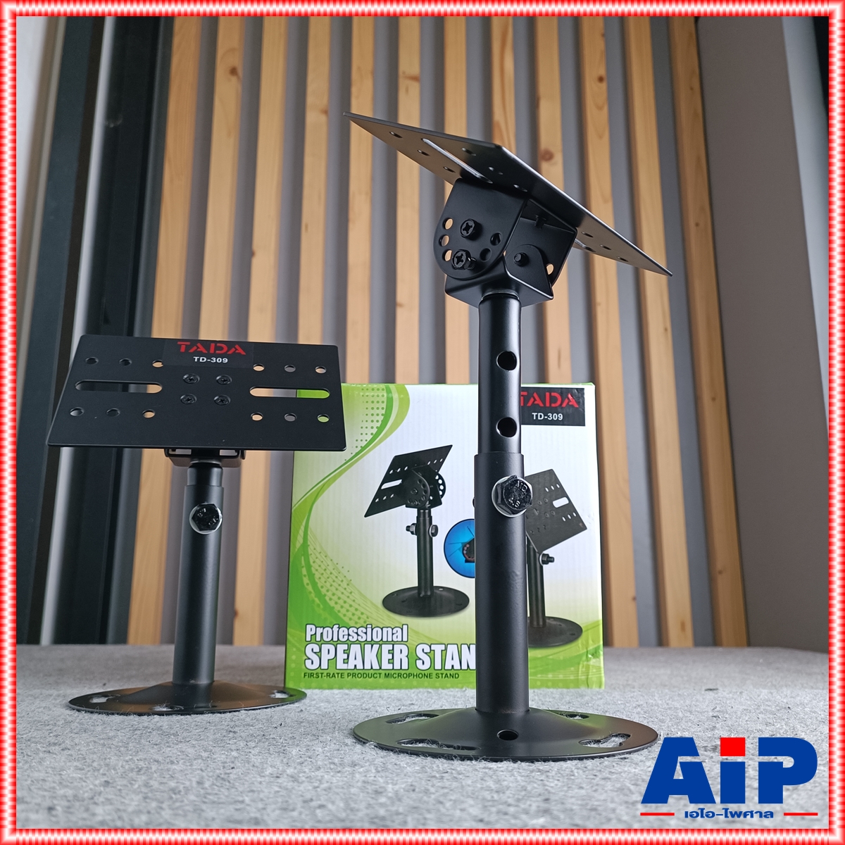 1คู่ TADA TD-309 ขาแขวนลำโพง ตู้ลำโพง คาราโอเกะ TADA TD 309 ธาดา TD309 ขายึดตู้ลำโพงคาราโอเกะ เอ ...