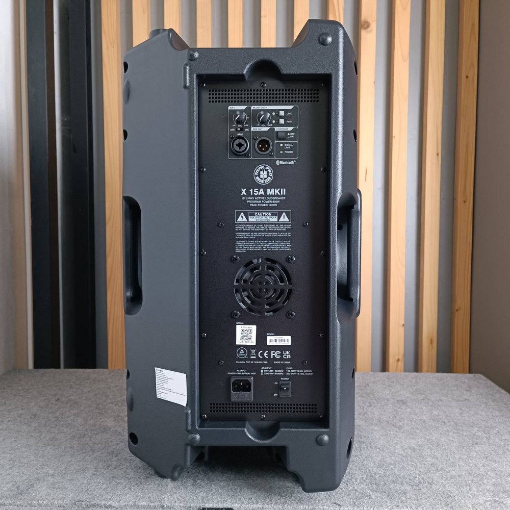 TOPPPRO X-15A MKII active speaker Bluetooth ตู้ลำโพงพลาสติก 15" ตู้ลำโพงเสียงกลาง มีแอมป์ในตัว ...