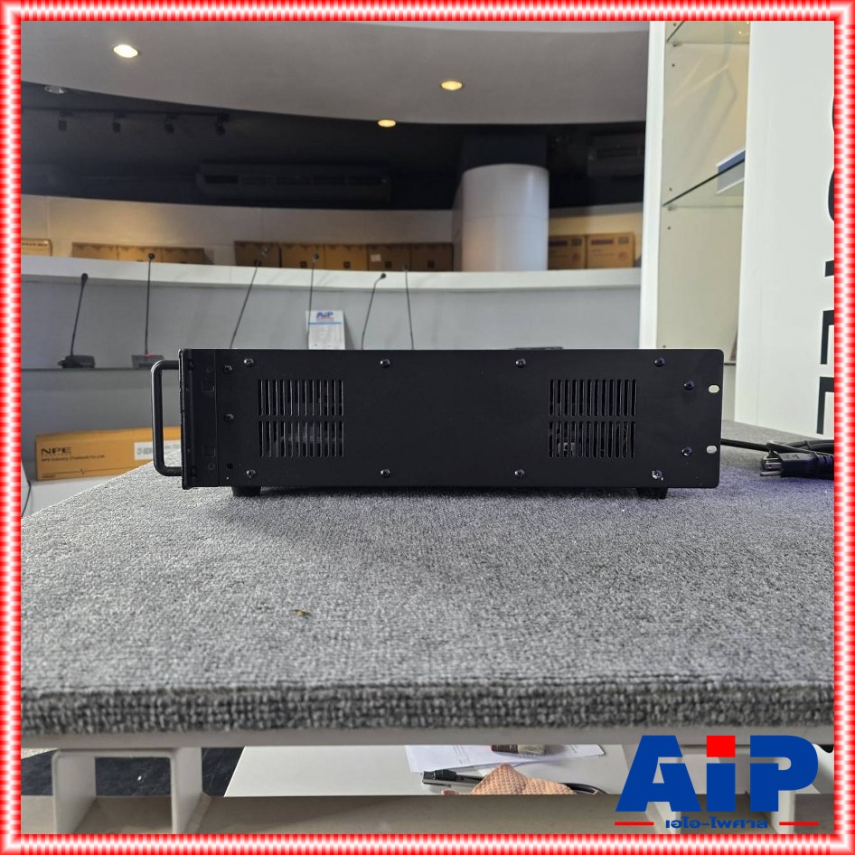 NPE LA-2000 POWERAMP มีLINE เพาเวอร์แอมป์ พาวเวอร์แอมป์ที่มีไลน์แมทชิ่ง เครื่องขยายเสียงตามสาย ...