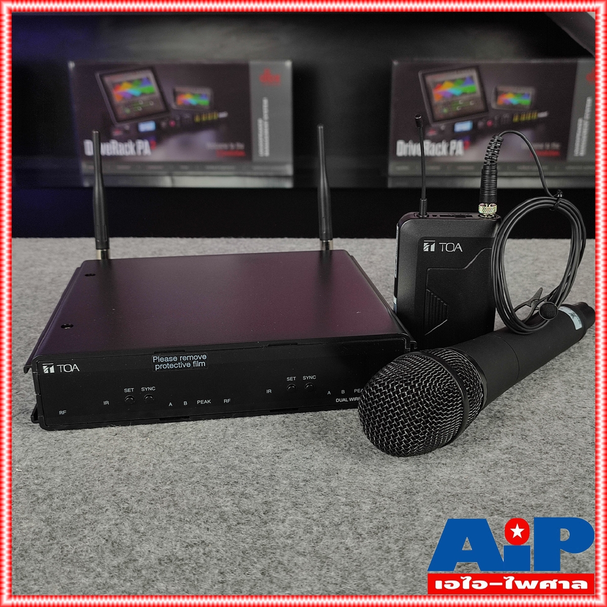 ความถี่ใหม่ กสทช TOA WS-402 AS ไมค์ลอย ถือ+หนีบ ไมค์ ไมโครโฟน WS 402AS WS402AS ไมค์ลอยแบบถือ ...