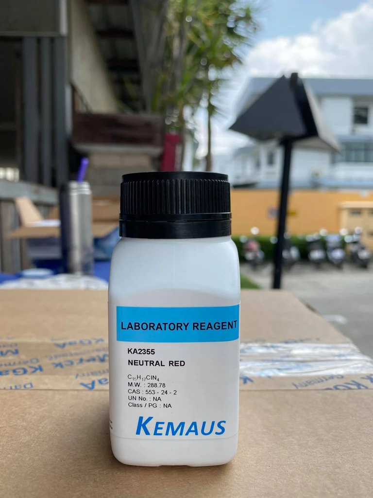 Neutral red Lab.grade (25 กรัม/ขวด) ยี่ห้อ KemAus, Australia - แล็ป วัล ...