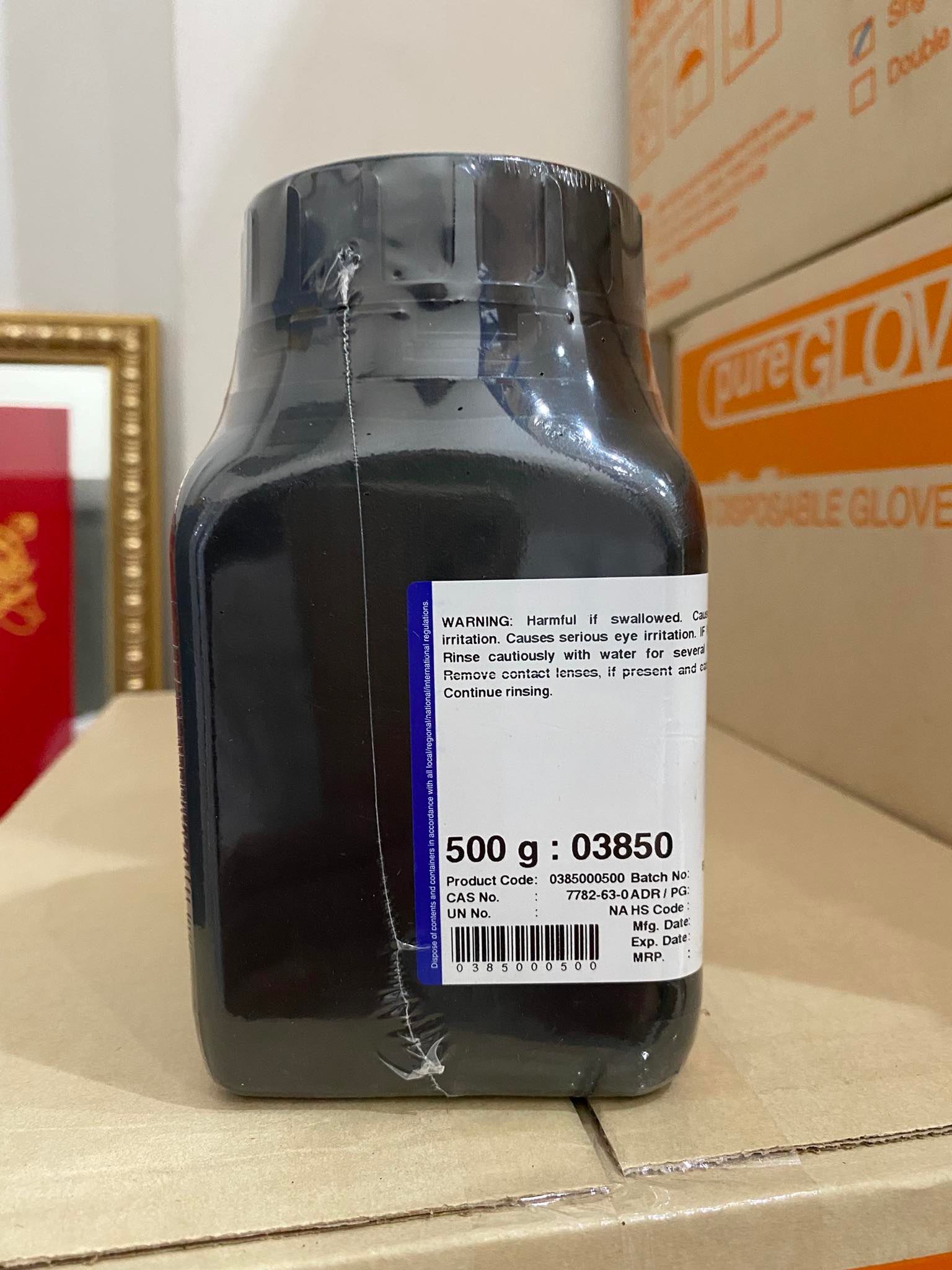 Ferrous sulfate heptahydrate 99% AR.grade (500 กรัม/ขวด) ยี่ห้อ Loba, india - แล็ป วัลเล่ย์ ...